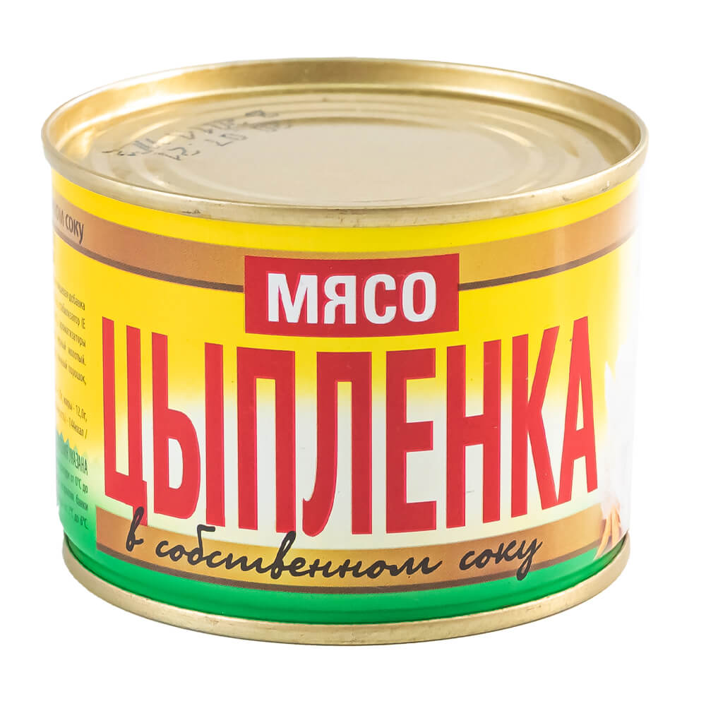 Мясо цыплёнка в собственном соку, 180 г - купить через интернет-витрину ...