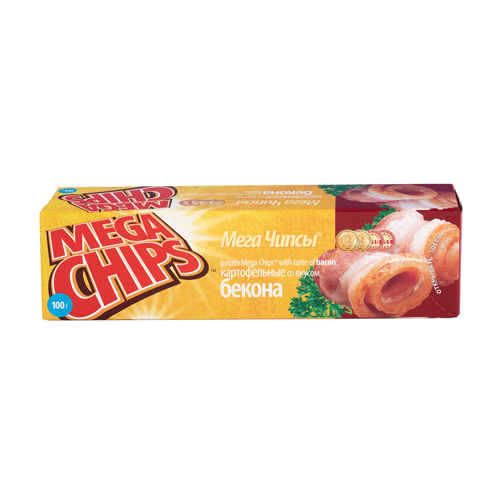 Мегачипсы картофельные, Megachips, 100 г, в ассортименте - купить через интернет-витрину Fix ...