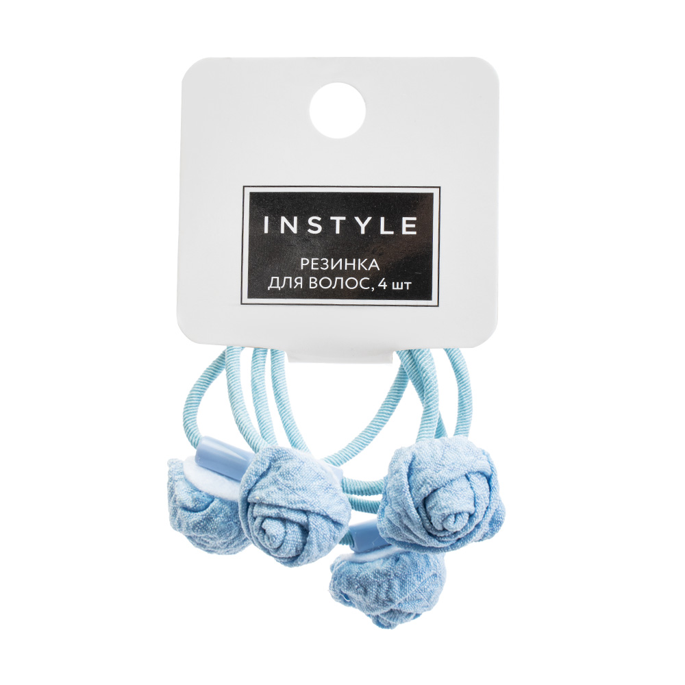 Резинка для волос, INSTYLE, 4 шт., в ассортименте - купить через ...