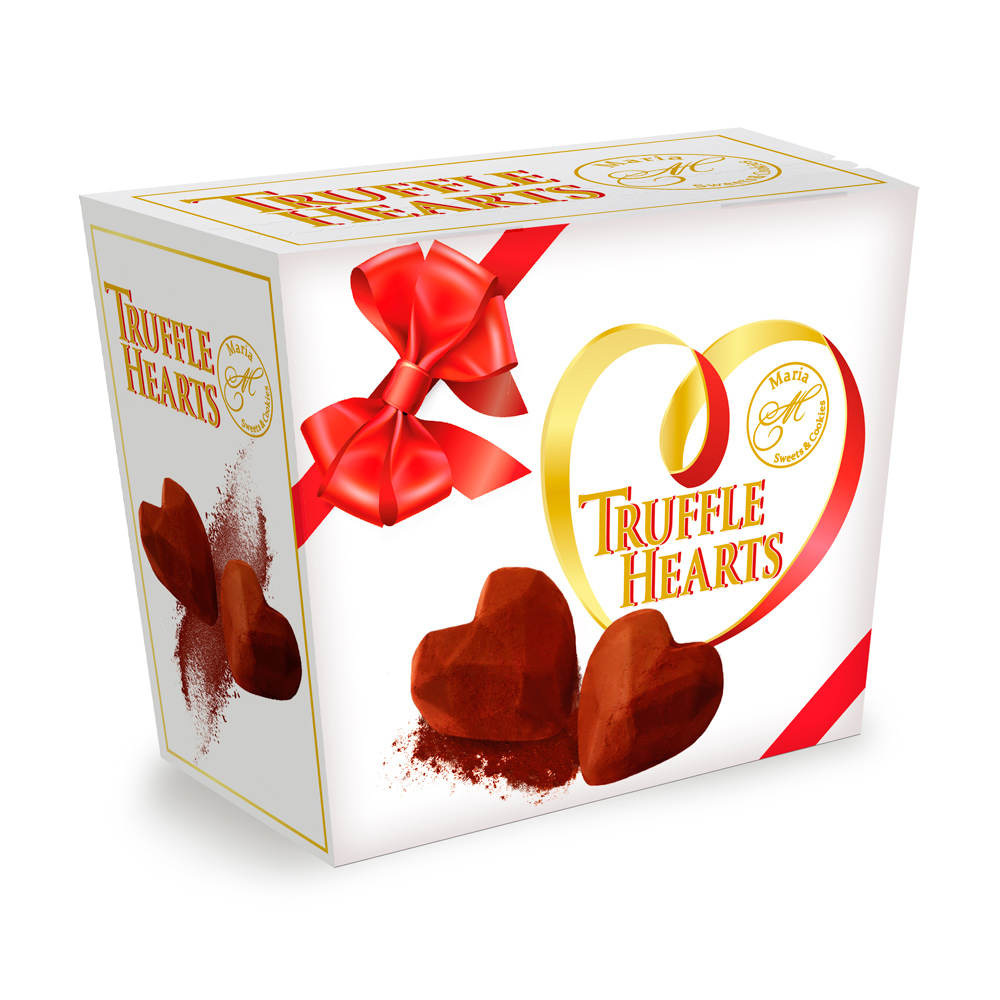Конфеты, Truffle hearts, 120 г - купить через интернет-витрину Fix ...