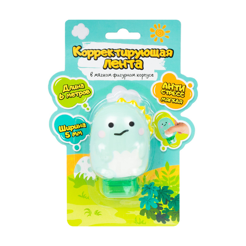 Корректирующая лента в мягком фигурном корпусе, Hupper Dupper, в ...